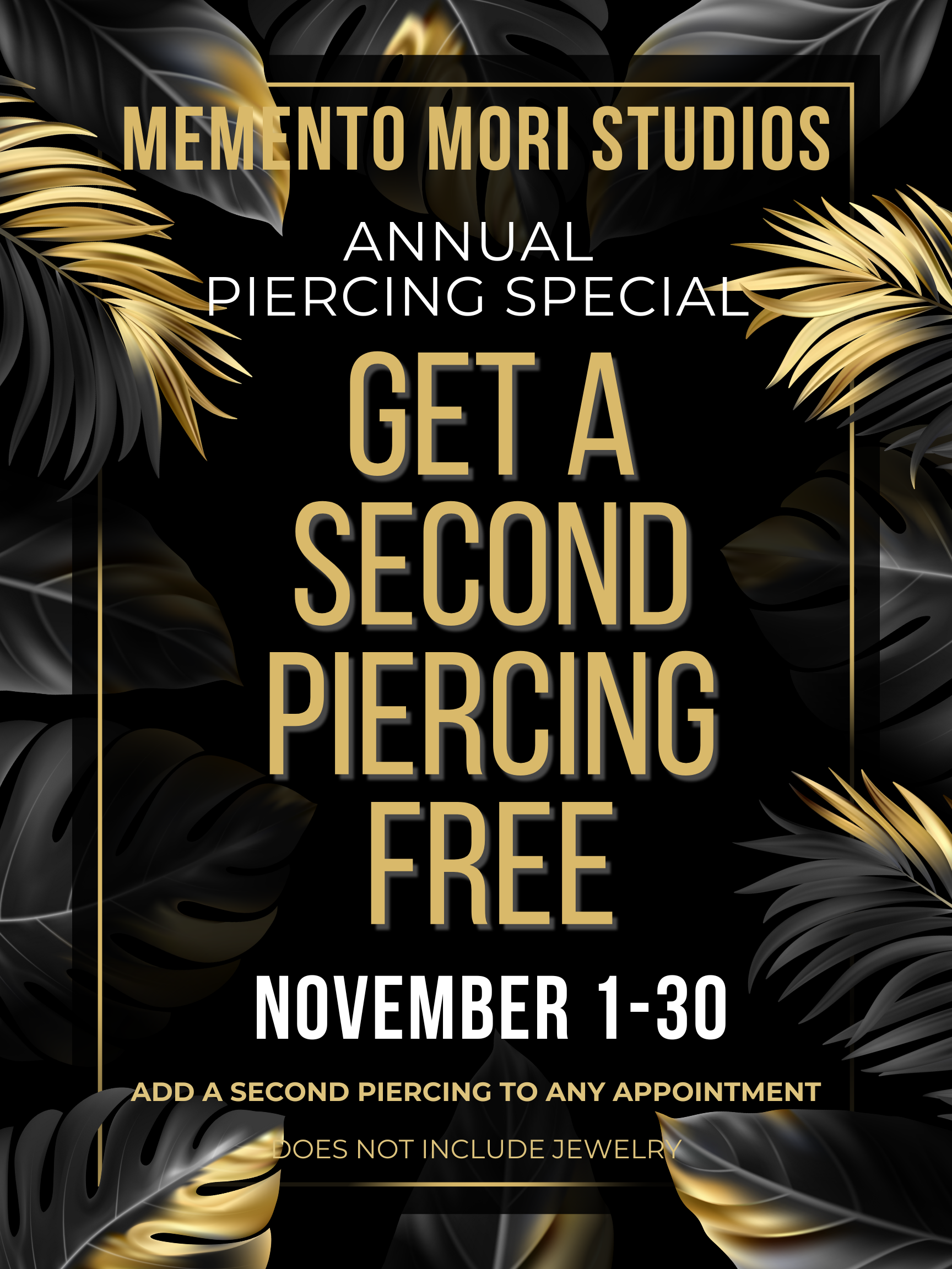 Downtown Abbotsford | Annual November Piercing Promotion